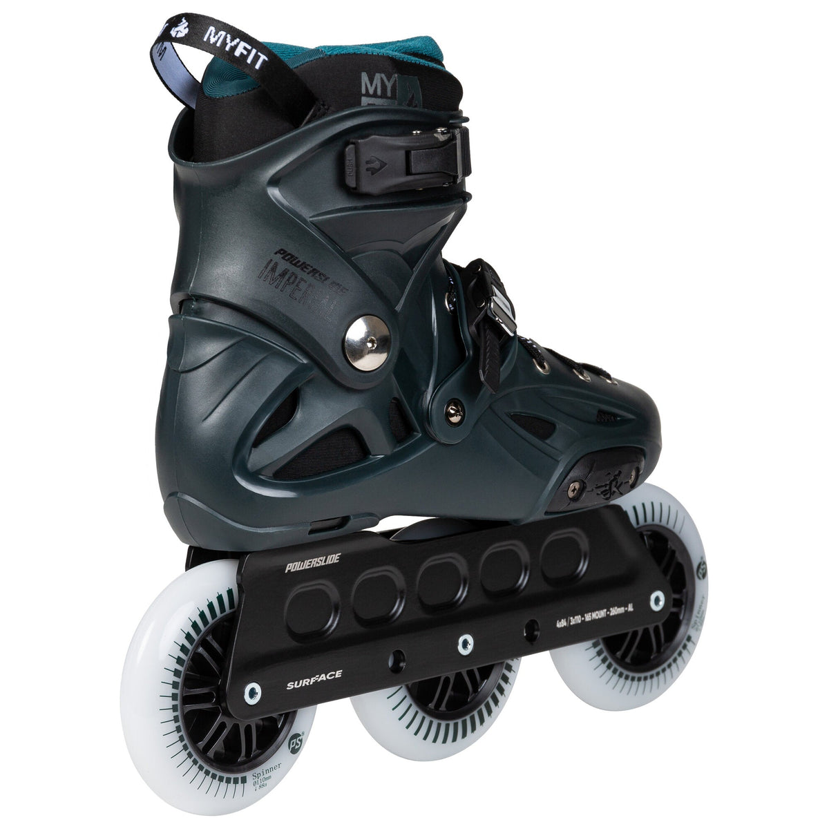 Powerslide Imperial 110 Dark Teal Inline Skates| Action-Skate