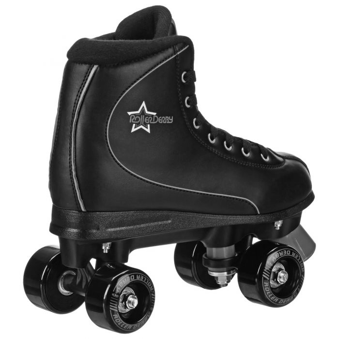 RDS Roller Star 600 Mens Black Grey Roller Skates| Action-Skate